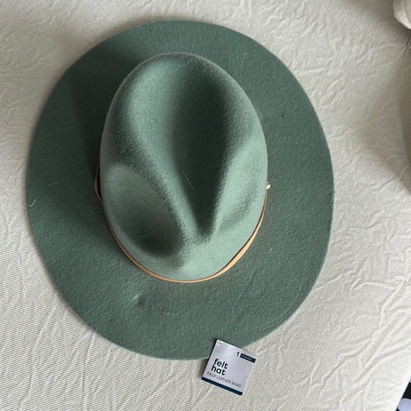 Accessories | Elegant Sage Felt Hat | Poshmark